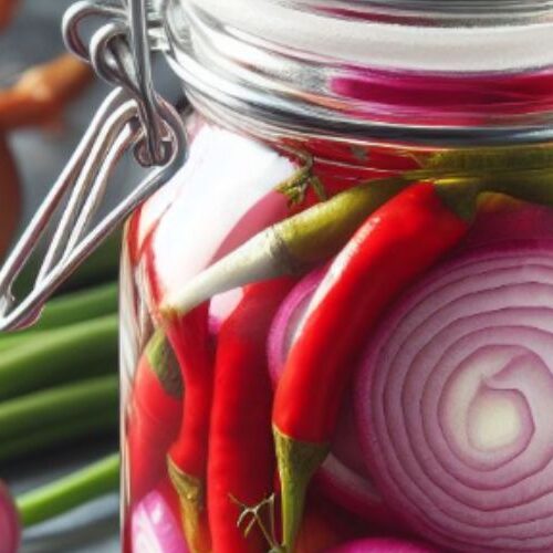 Receta de Encurtido de Cebolla Morada y Chile《 Casera y Fácil 》 ️